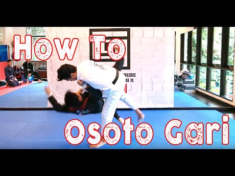 60 seconds guide to Osotogari Major Outer Reaping. BJJ Judo Takedown ...