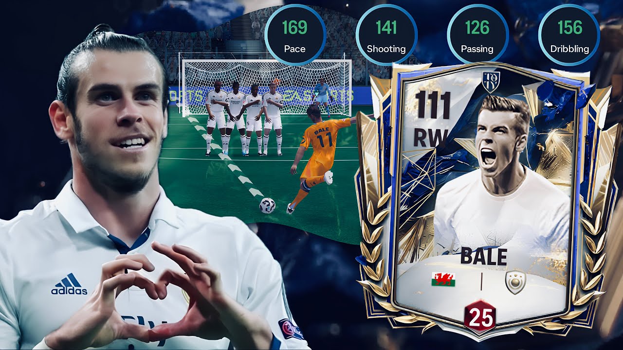 Review GARETH BALE 107 RW TOTY 25 Icons Player Fc Mobile - YouTube