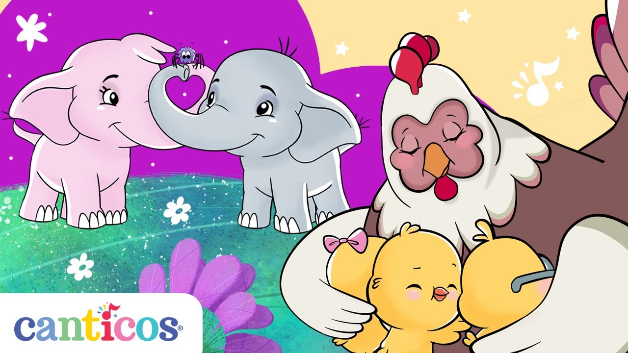 Canticos | A song about Family / Familia / Bilingual Nursery Rhymes to ...