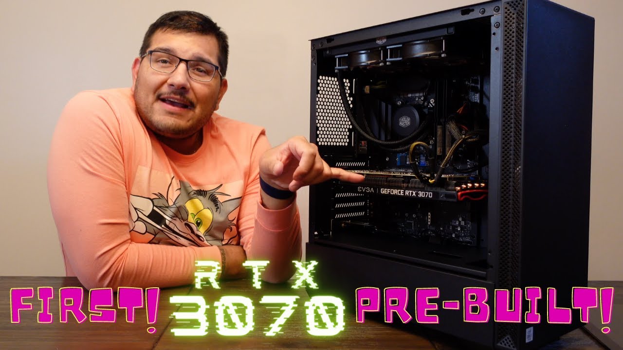 The First RTX 3070 Pre-Built - PowerSpec G436 Unboxing & First ...