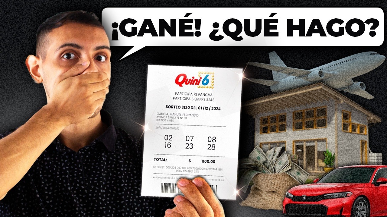 Qué Hacer si GANAS la LOTERÍA 🔥 (Quini 6, Quniela, Telekino, Loto ...