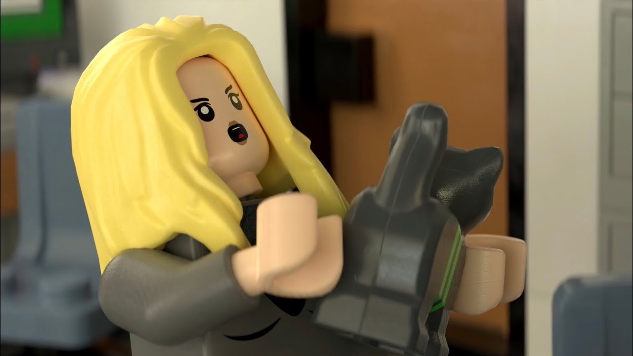 The Office - Save Bandit! (Lego Recreation) - YouTube