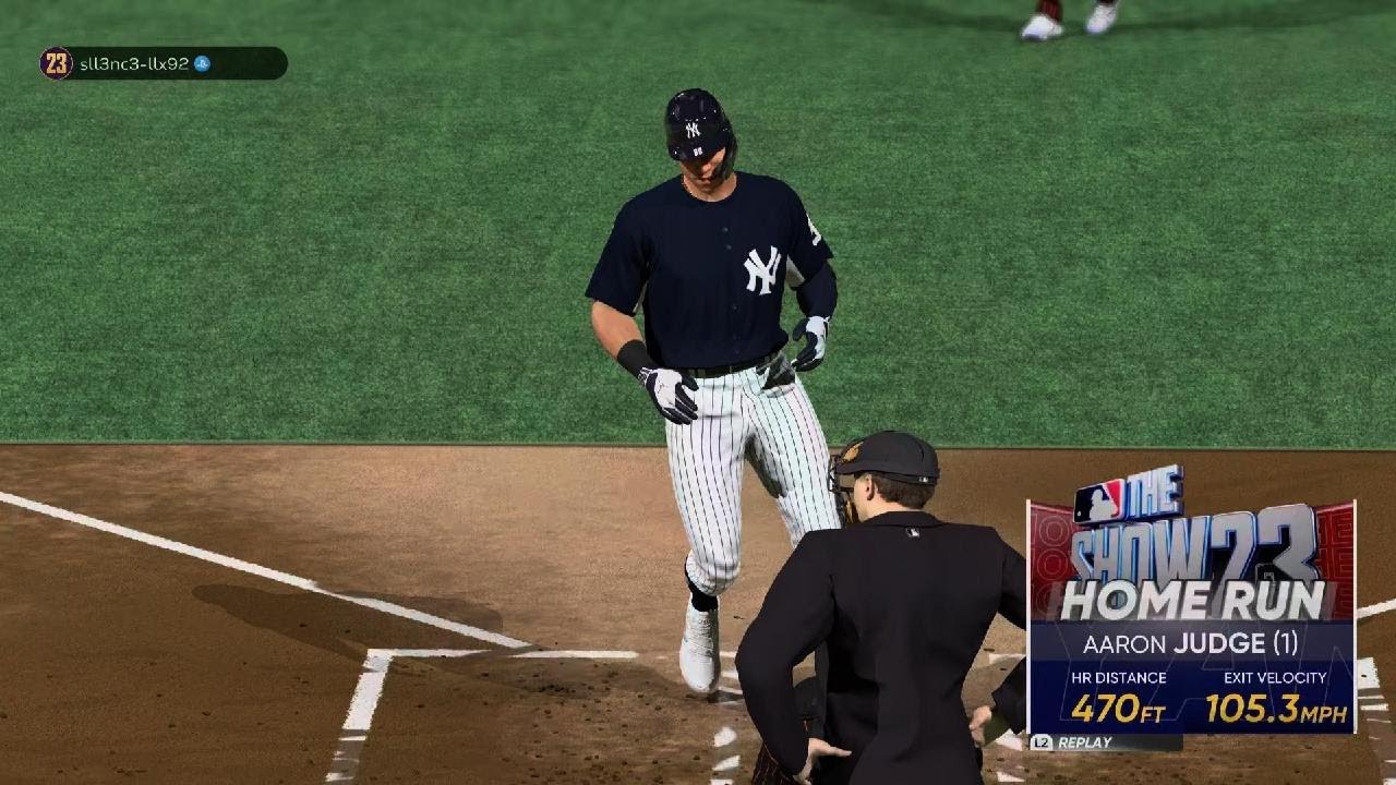 MLB The Show 23 The Greatest Home Run Hitter Alive - YouTube