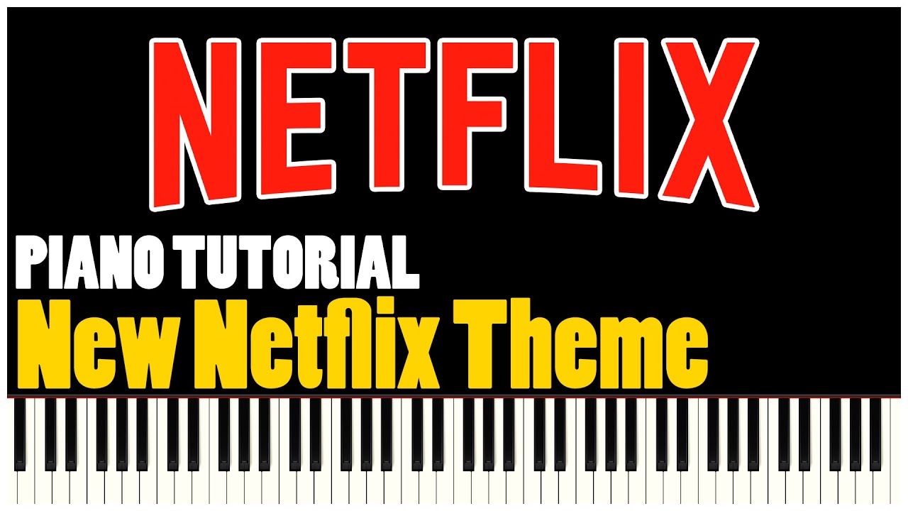 New Netflix Theme (Hans Zimmer) (Piano Tutorial Synthesia) | #Netflix ...