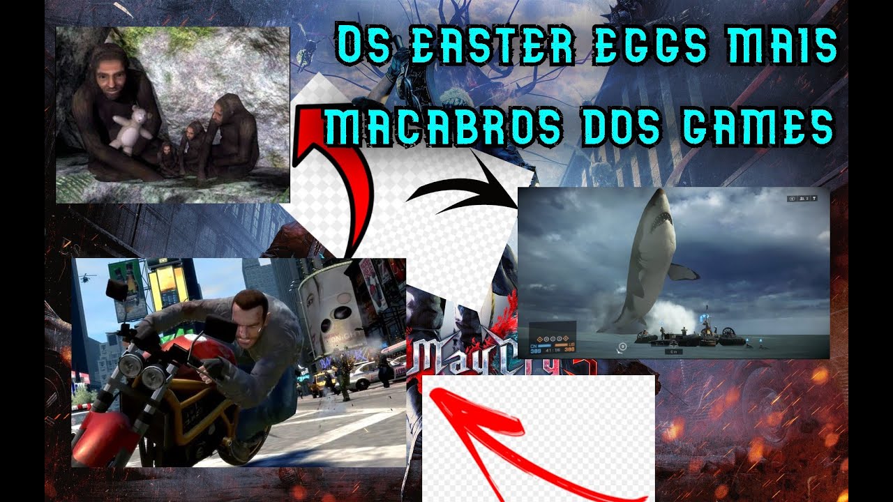 Os melhores Easter eggs dos games - YouTube