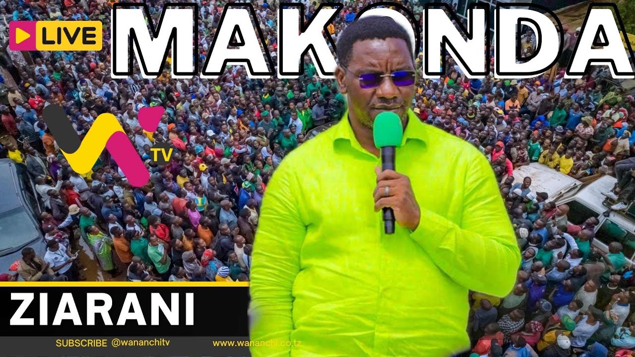 #LIVE: PAUL MAKONDA ATEMA CHECHE SHINYANGA/sauti, KERO ZA WANANCHI ...