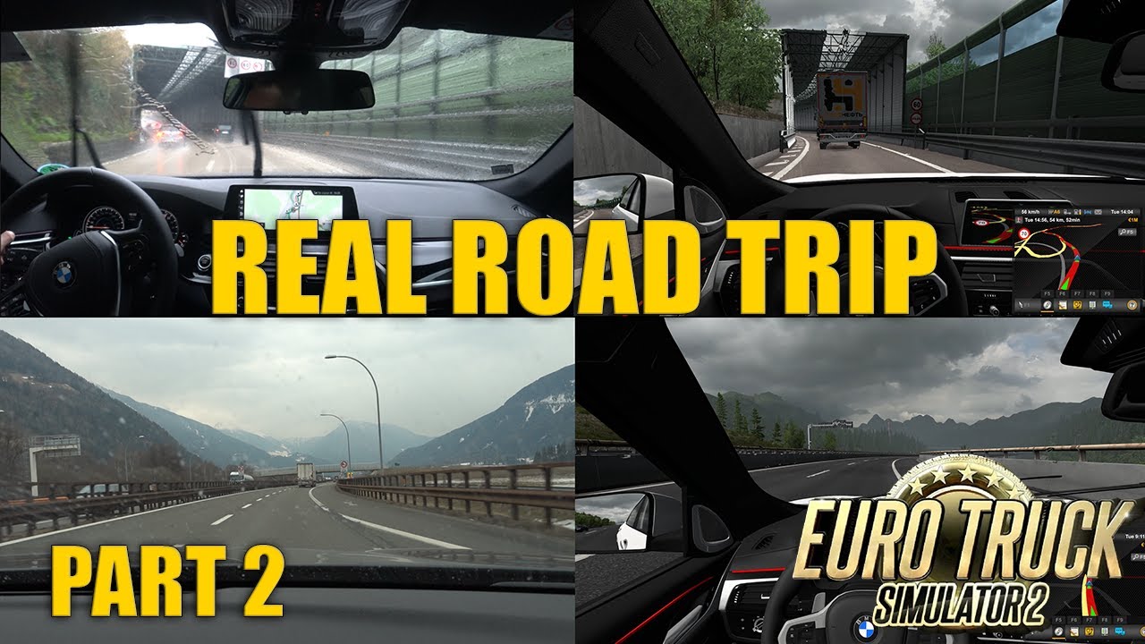 [ETS2] Real Road Trip to Gibraltar re-done in ETS 2 - Part 2 ...
