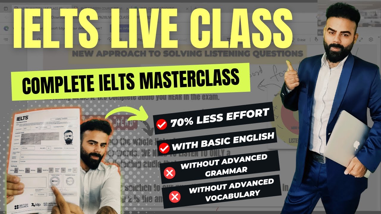 IELTS Live Masterclass | IELTS Live Class Online | Online IELTS Classes ...