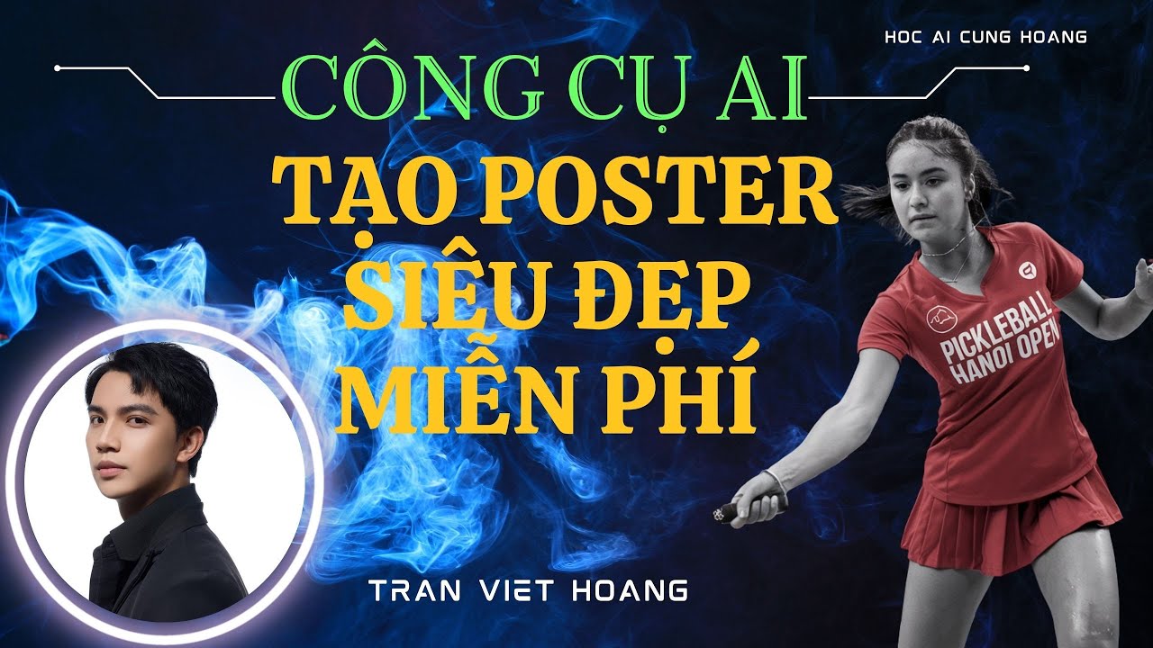 Tạo Poster MIỄN PHÍ Với AI Chỉ Bằng 1 Câu Prompt Đơn Giản| Học AI Cùng ...