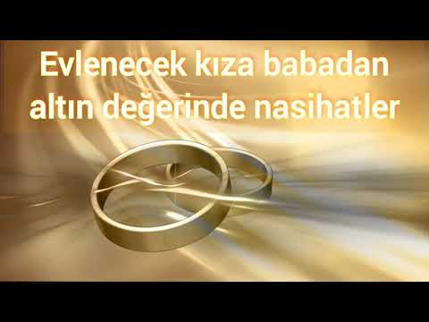Babadan Gelin Kızına nasihat