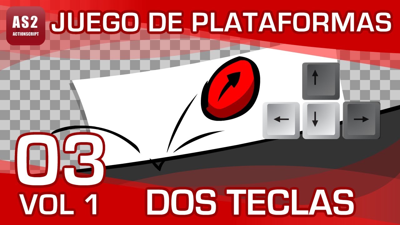 Tutorial Flash AS2 - Usar 2 teclas, Juego de Plataformas - YouTube