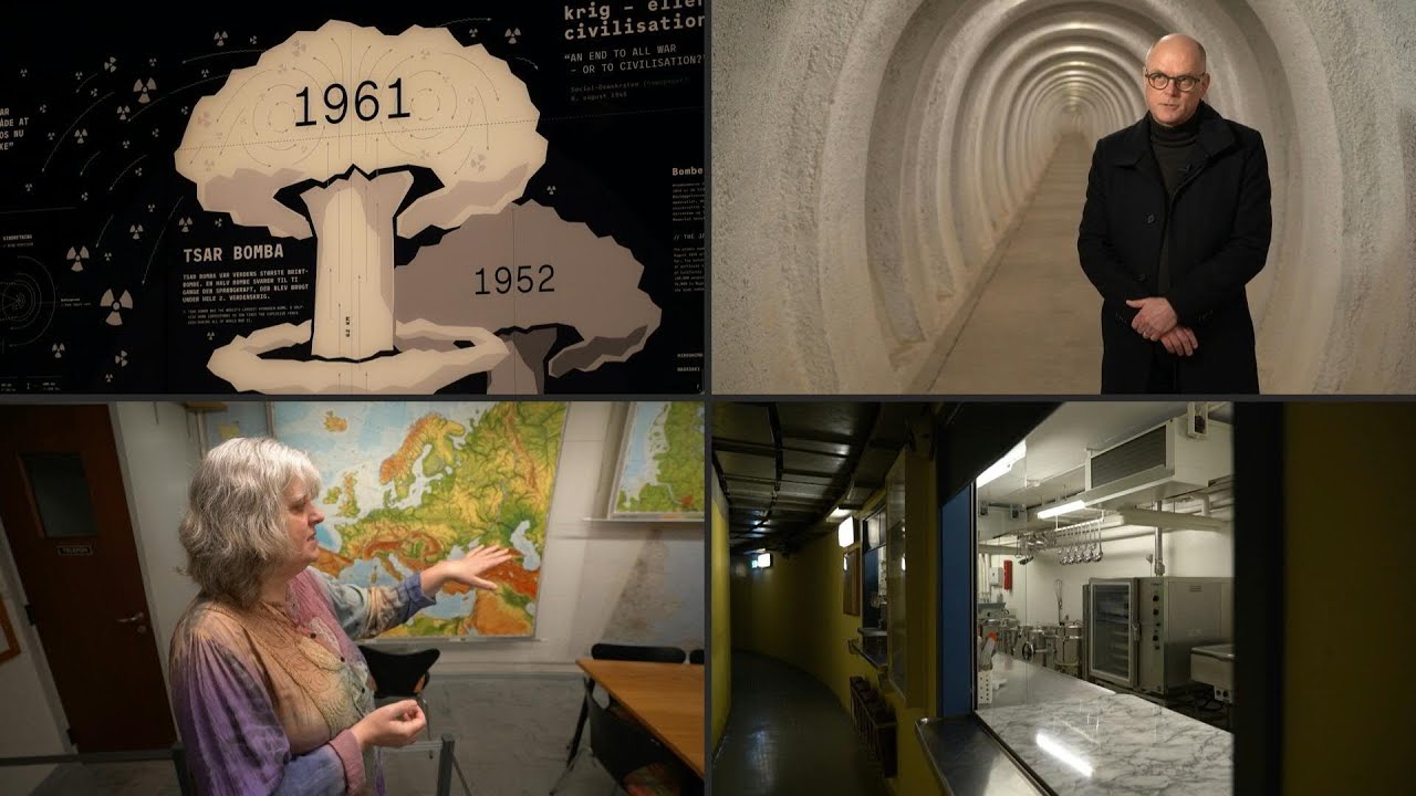Secret Danish cold war bunker opens to the public for the first time ...