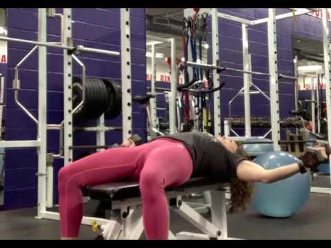 Dumbbell chest fly on bench - YouTube