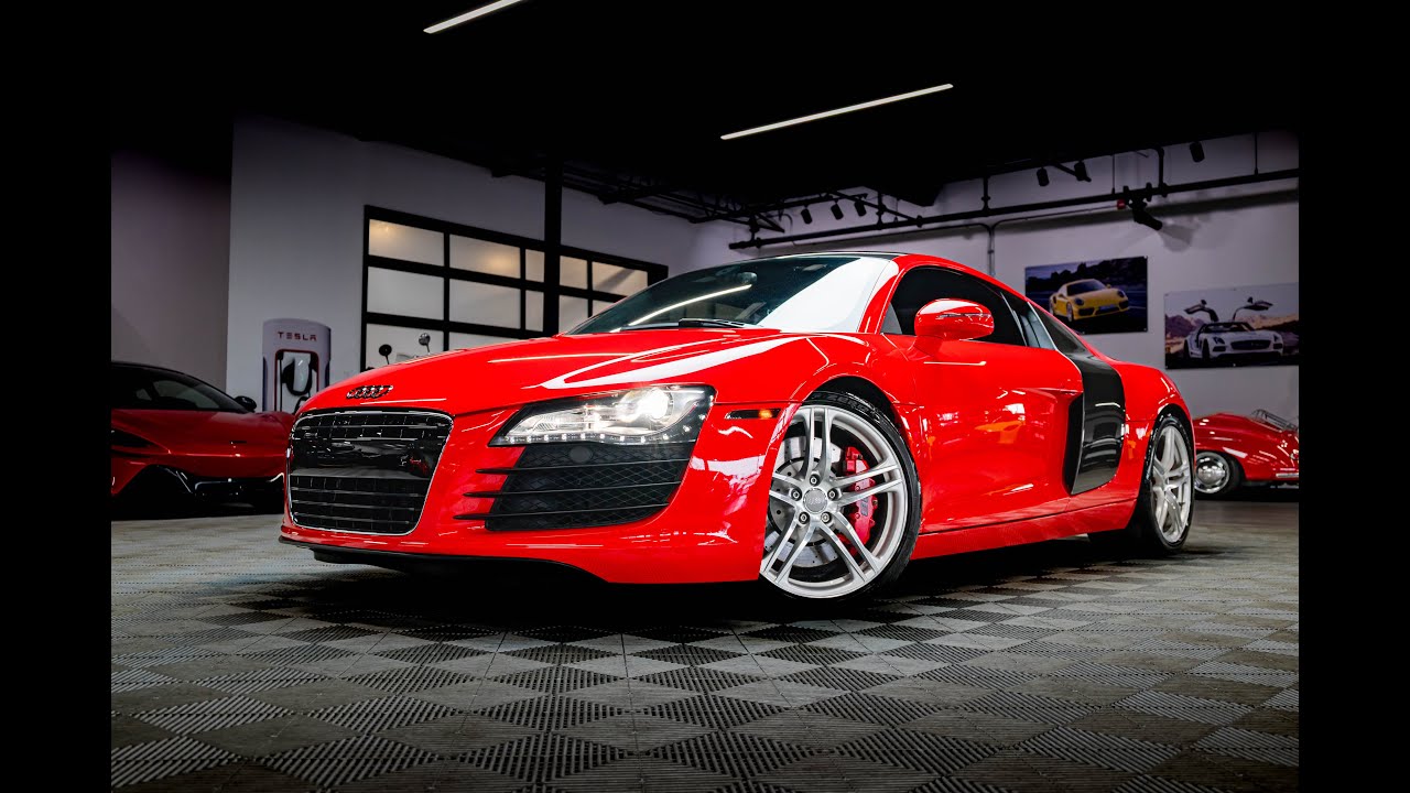 2012 Audi R8 4.2 V8 Quattro! Only 34K miles! Mid Engine V8! Gated 6 ...