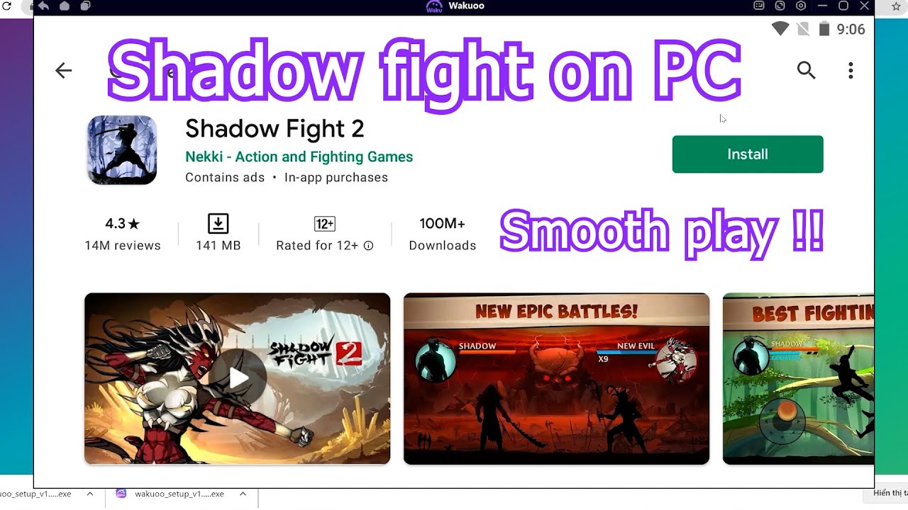 Shadow fight 2 on PC - How to download & play on Windows/ Laptop Smooth ...