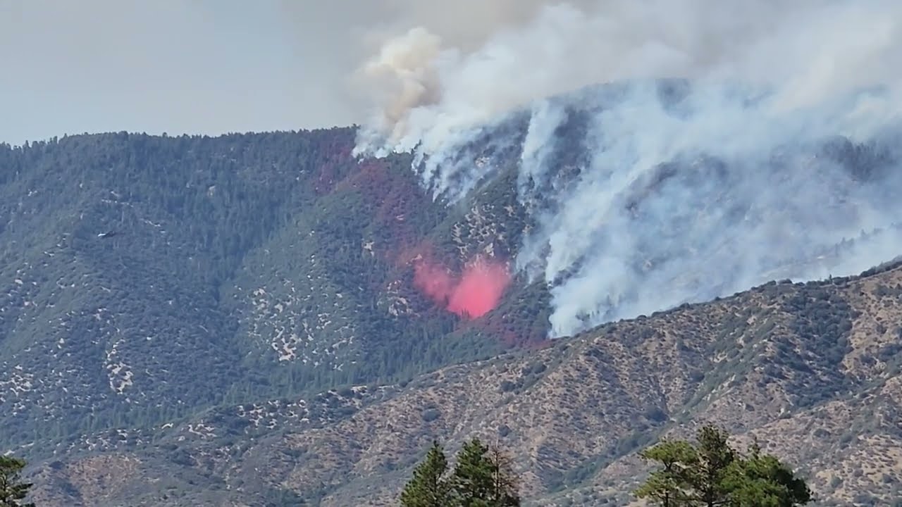 Radford fire day 2 9/6/22 3:30pm update 600 acres air attack doing ...