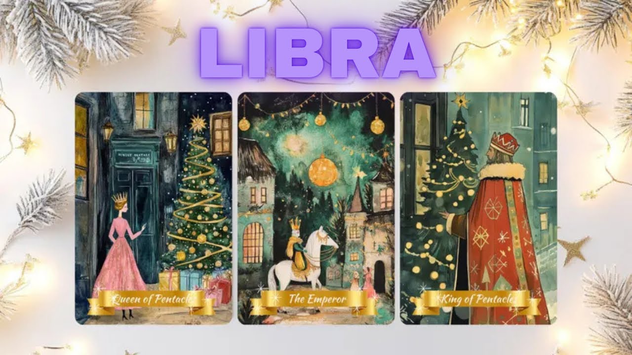 LIBRA 🎄💌 , 🥹 IF YOU SEE THIS, START CELEBRATING 🎉 ️. CHRISTMAS WILL BE ...