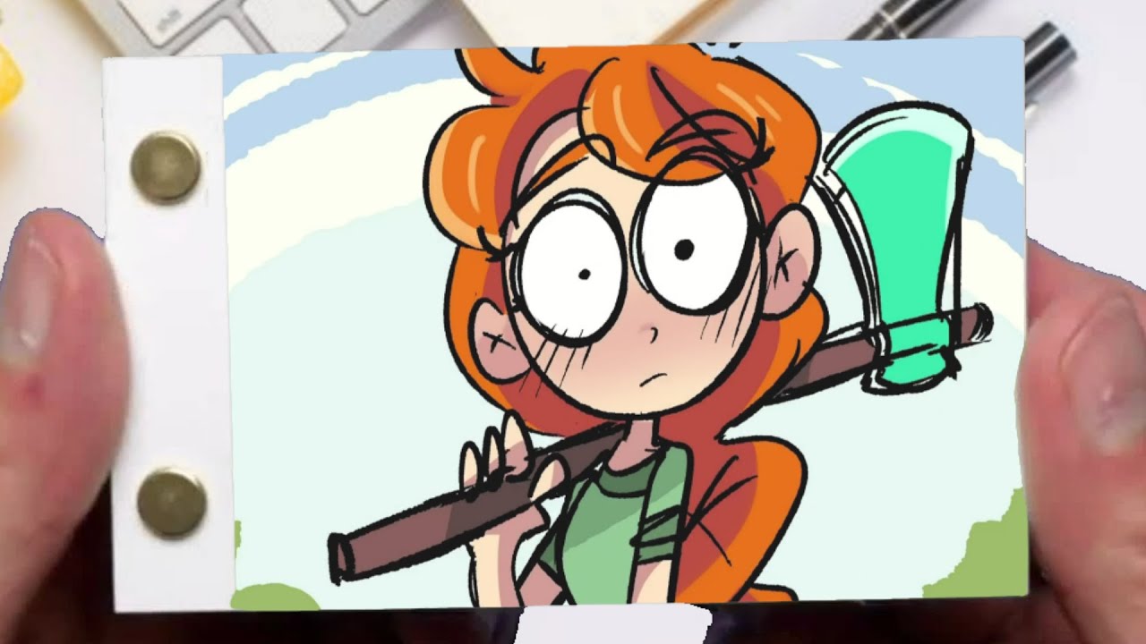 Bedrock Hard Minecraft Abs | Minecraft anime | Anime Flipbook ...