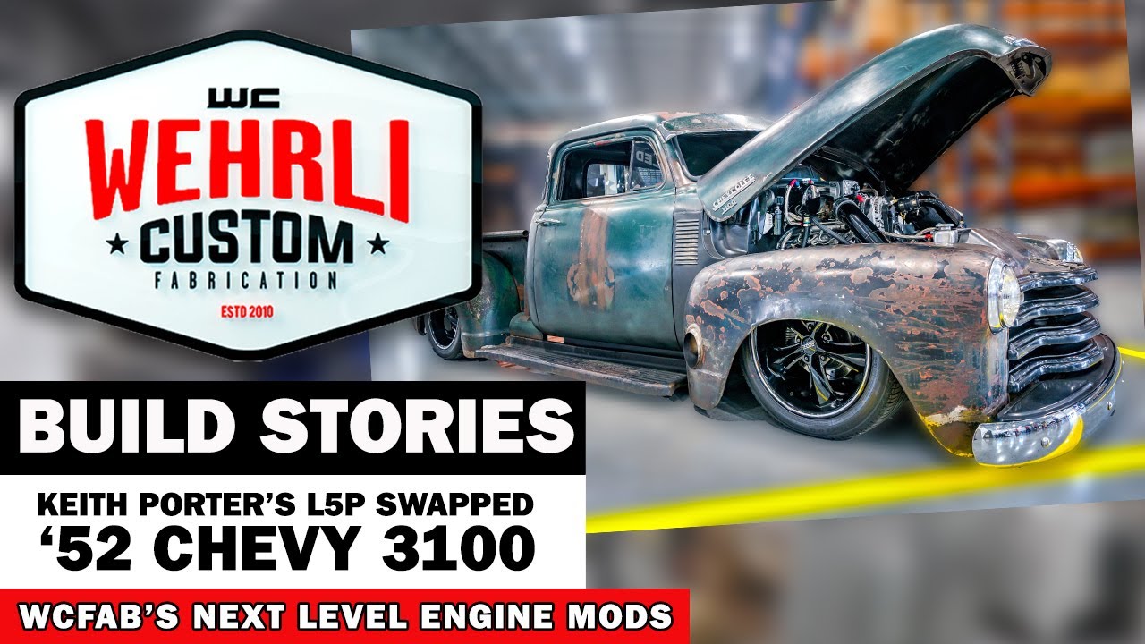 WCFab Build Stories - L5P Duramax Diesel Swapped 1952 Chevy Truck - YouTube