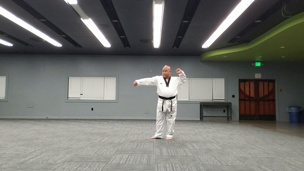 Taegeuk Il Jang Explained (Yellow Belt) - YouTube