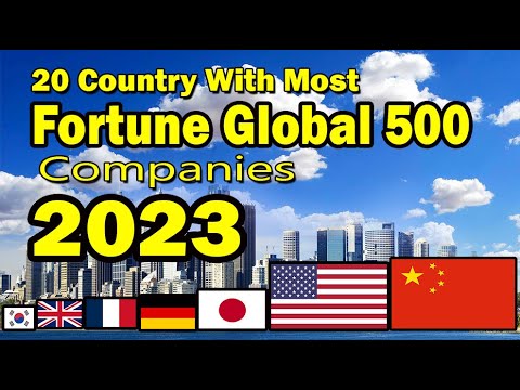 TOP 20 COUNTRIES WITH MOST NUMBER OF FORTUNE GLOBAL 500 COMPANIES 2023 ...