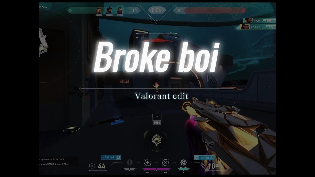 Broke boi 👽| Valorant edit - YouTube