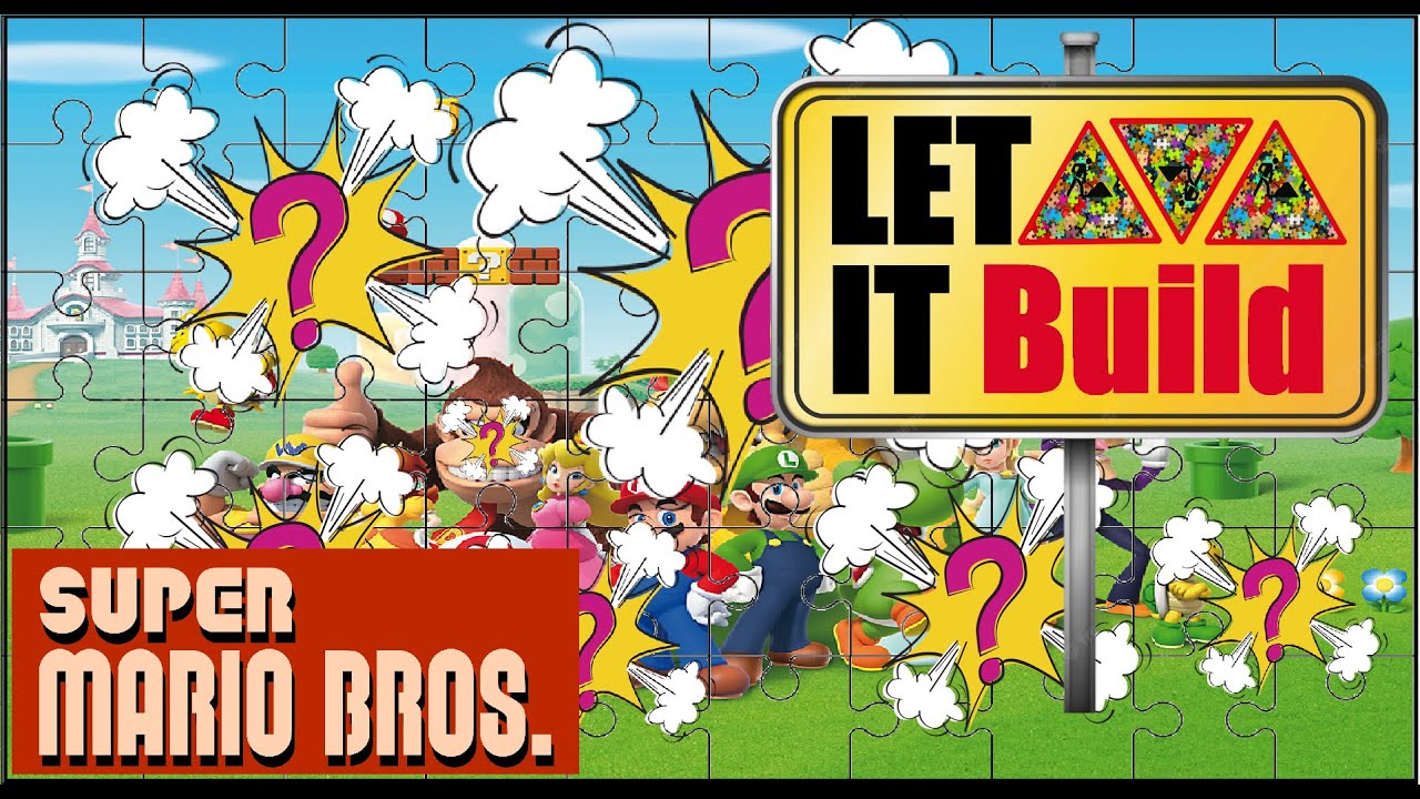 Super Mario Bros Puzzle | Relaxing and Satisfying PUZZLE | LET it BUILD ...