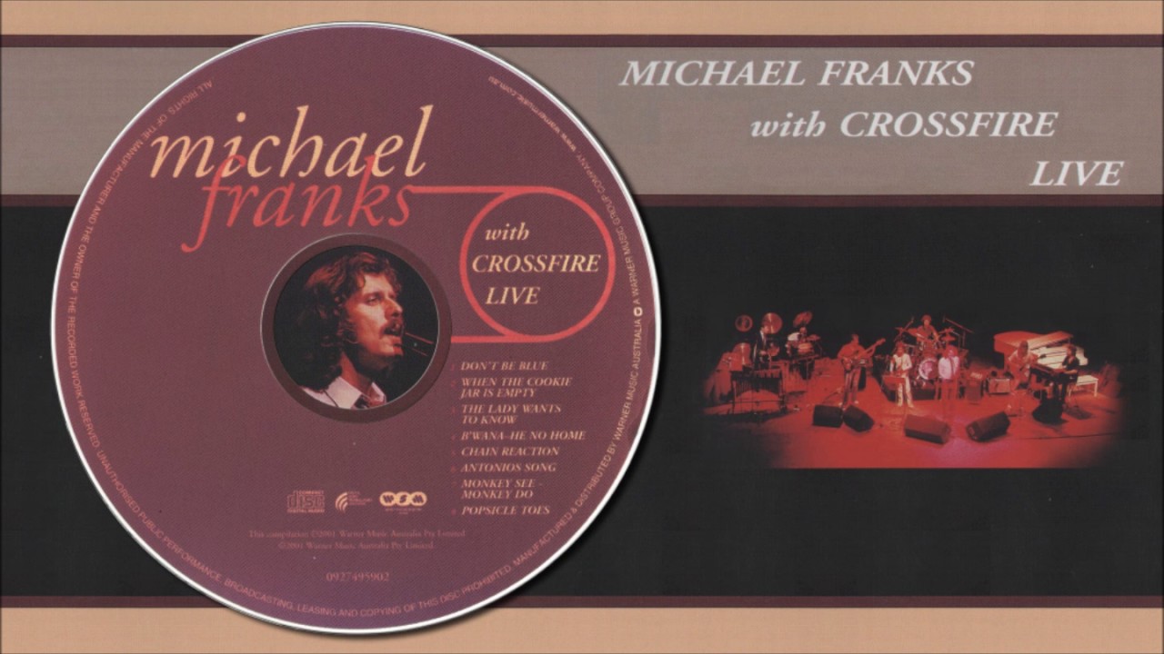 Michael Franks with Crossfire Live - Chain Reaction - YouTube