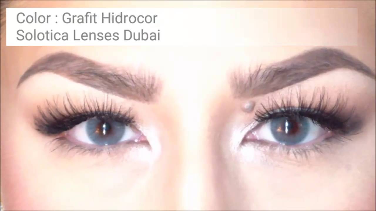 Solotica Hidrocor Grafite | عدسات سولوتيكا هايدروكور جرافيت - YouTube