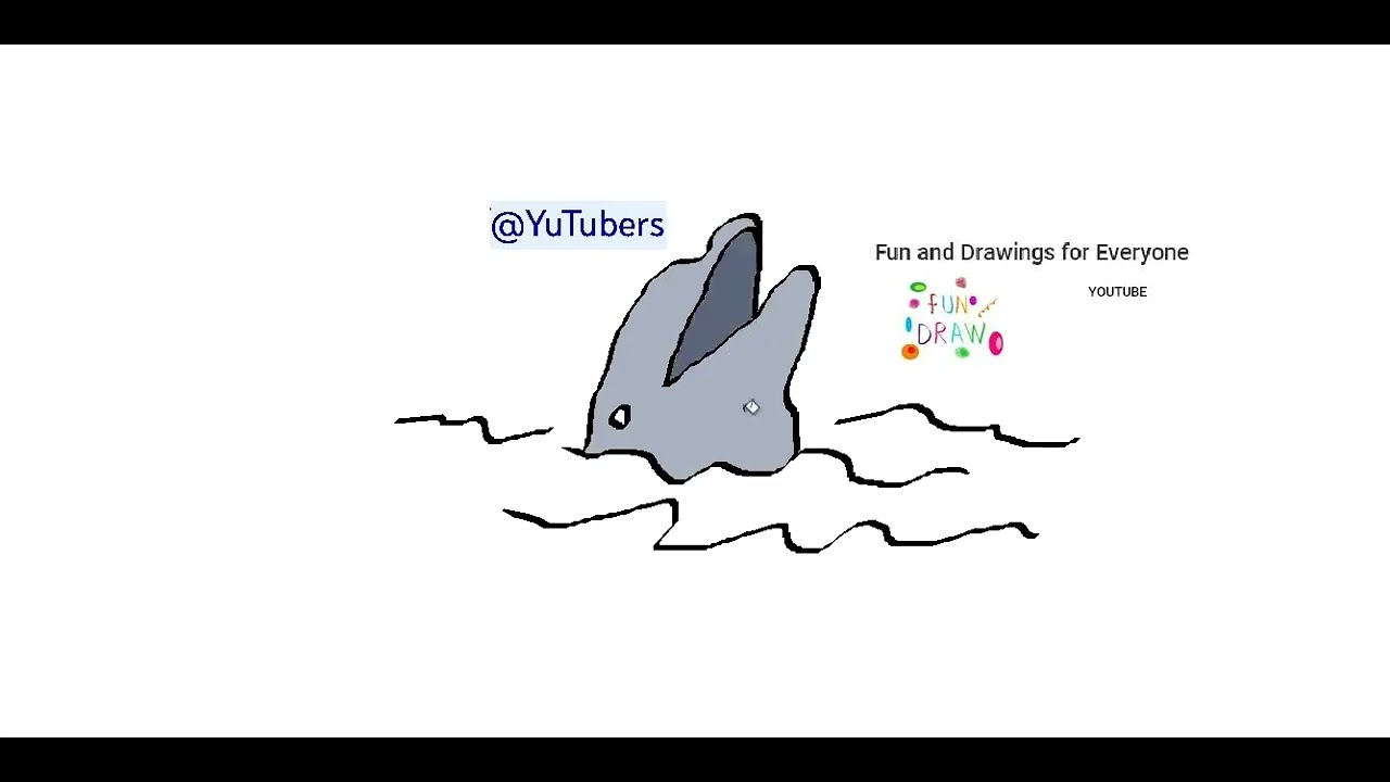Cómo dibujar un delfín🐬 - YouTube