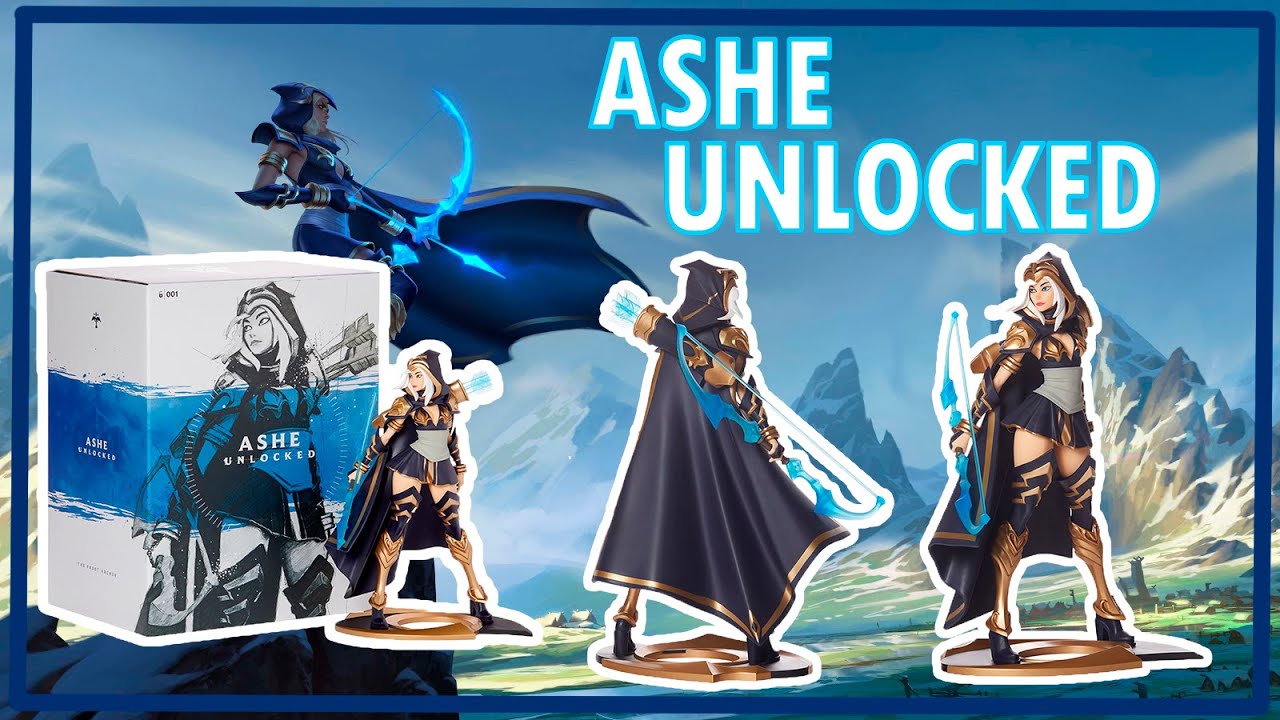 🏹 Ashe Unlocked Statue - Unboxing ⚔️ League of Legends - YouTube