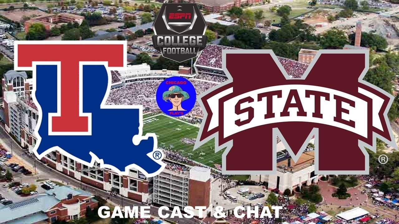 Louisiana Tech vs Mississippi State College Football Live Game Cast ...