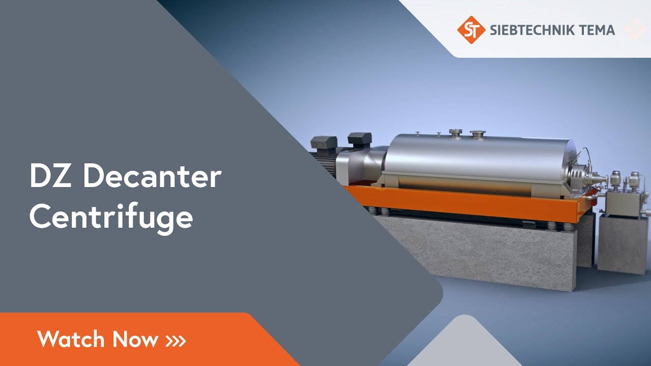 SIEBTECHNIK TEMA Decanter - YouTube