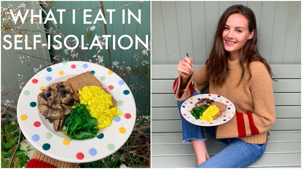 WHAT I EAT IN SELF-ISOLATION | Healthy Vegan Recipes - YouTube
