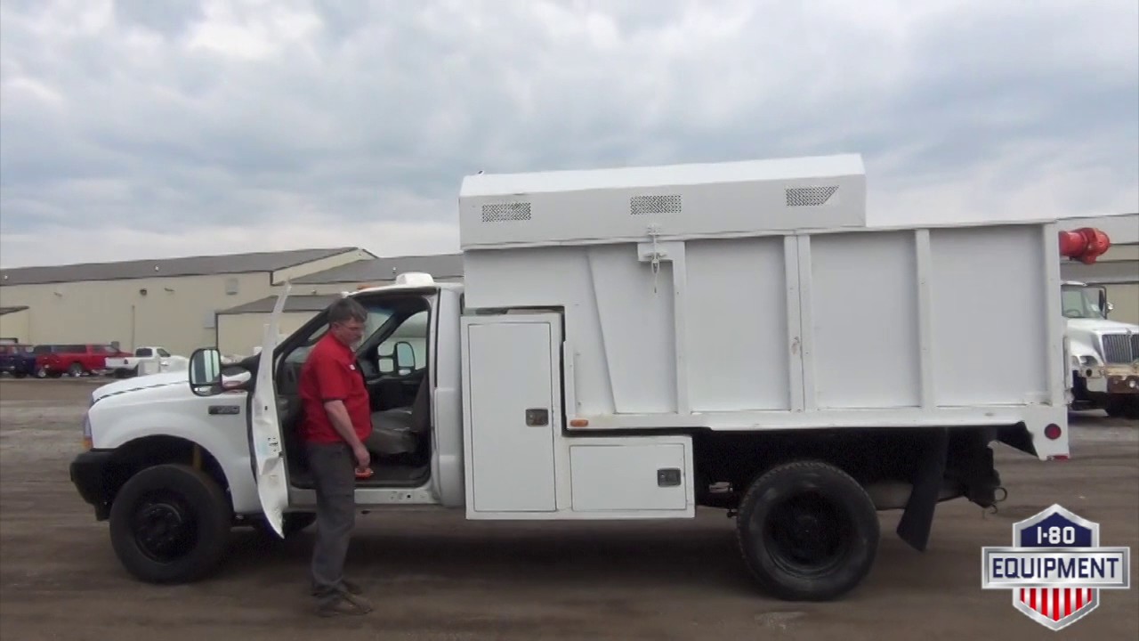 2004 Ford F-550 4x4 Chipper Truck - ST#C56650 - YouTube