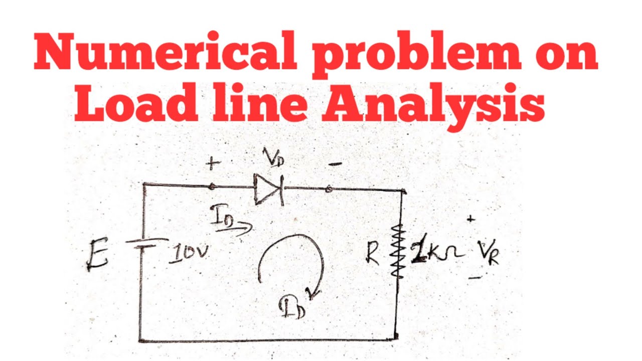 Lec_42 || Numerical problem of Load line Analysis || load line Analysis ...