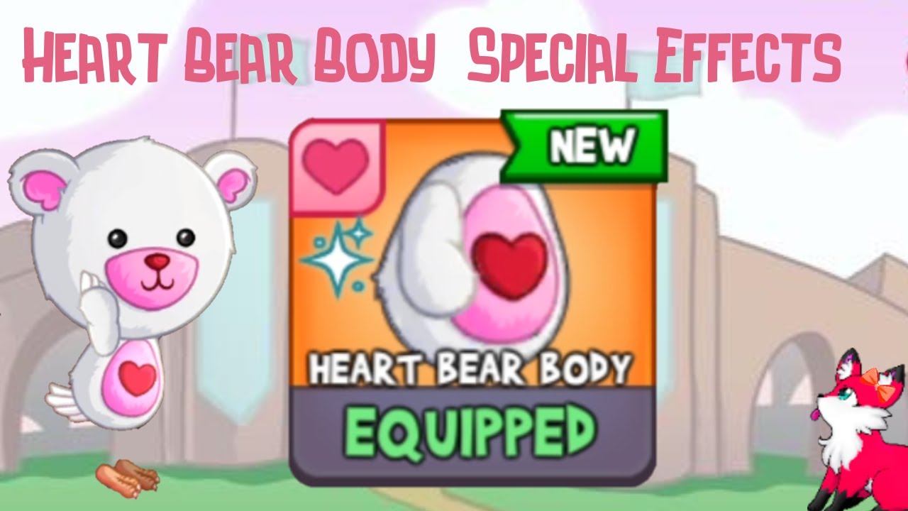 Fun Run 3-Heart Bear Body Special Effects - YouTube