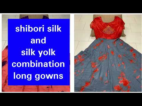 #shiborisilkyolkgowns#stylishgowns#  #Latest Stylish Shibori Silk Yolk Long Gowns with price#