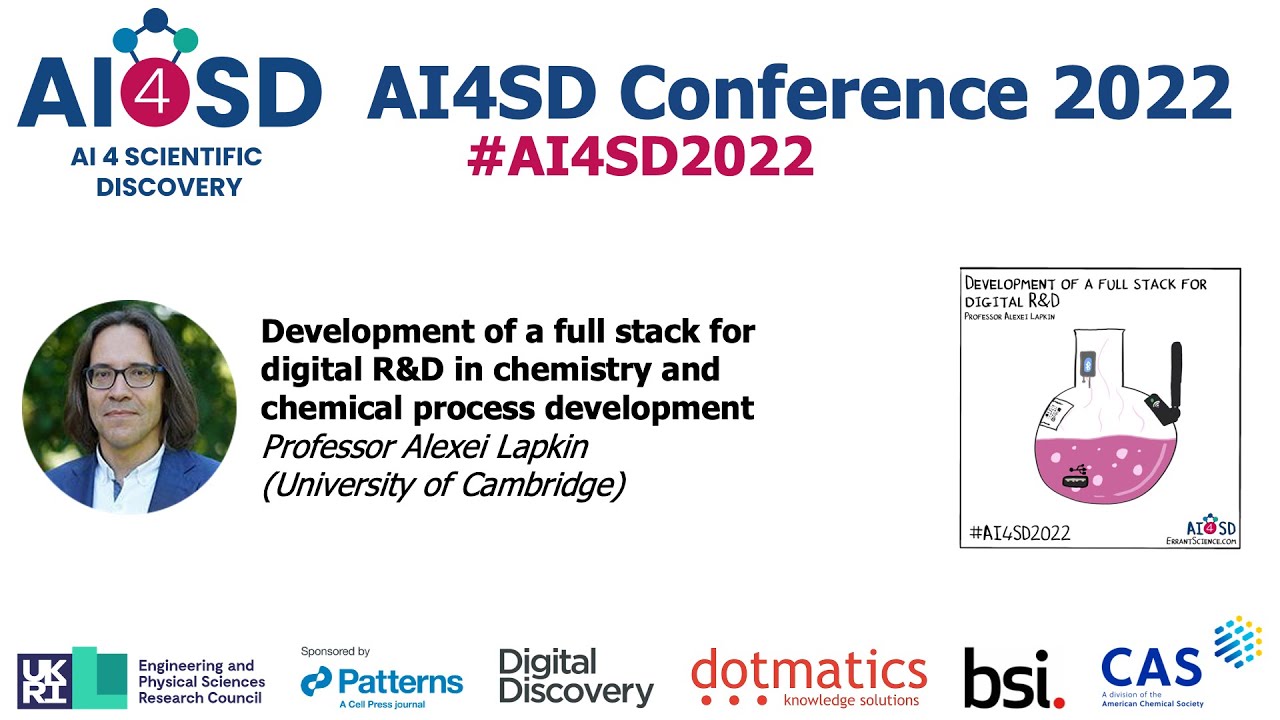 AI4SD 2022: Development of a full stack for digital R&D & chemical ...