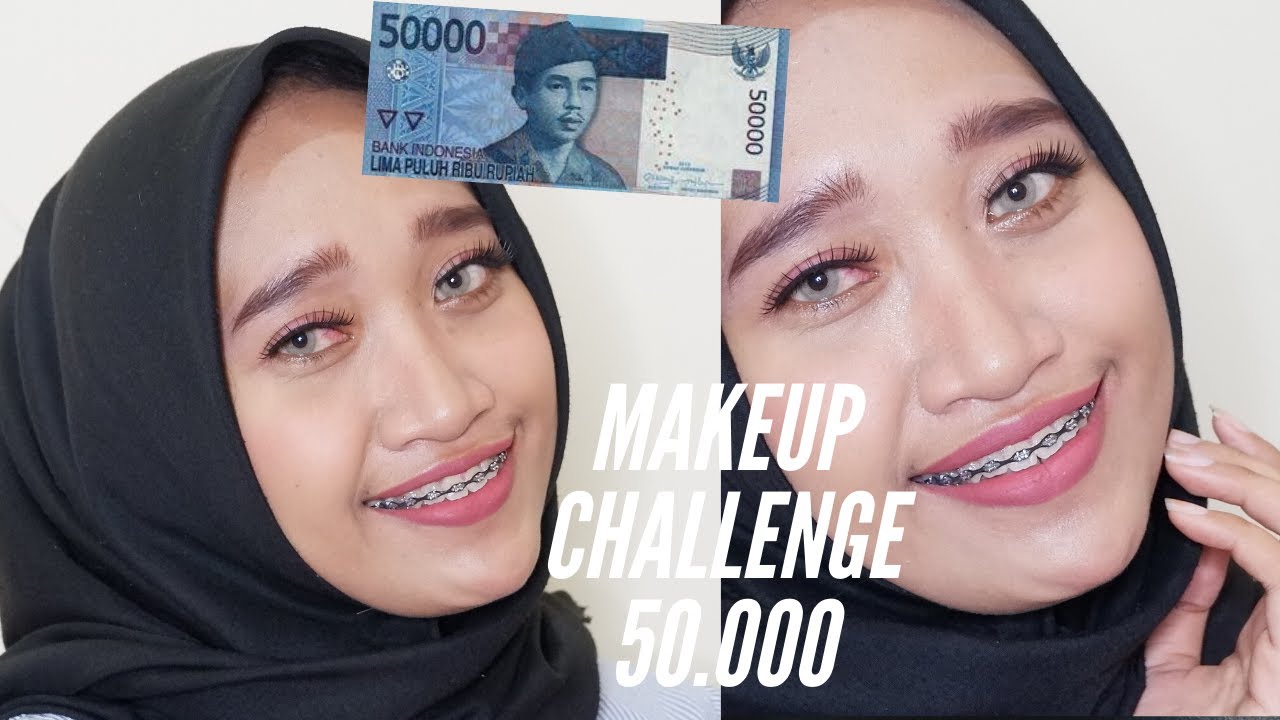 50K FULL FACE MAKEUP CHALLENGE - YouTube