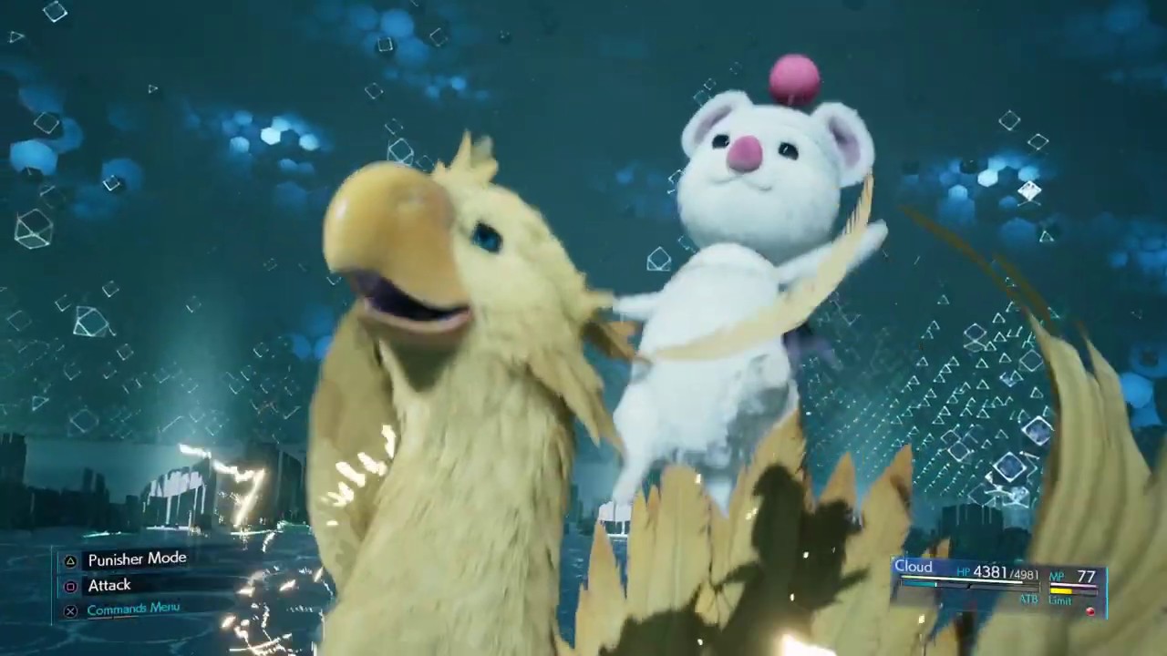 Stampede - Chocobo & Moogle summon sequence - Final Fantasy VII Remake ...