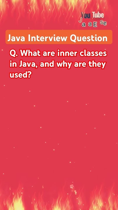 Java Interview Question Inner Classes In Java Shorts Javadeveloper Java Viral Coding 
