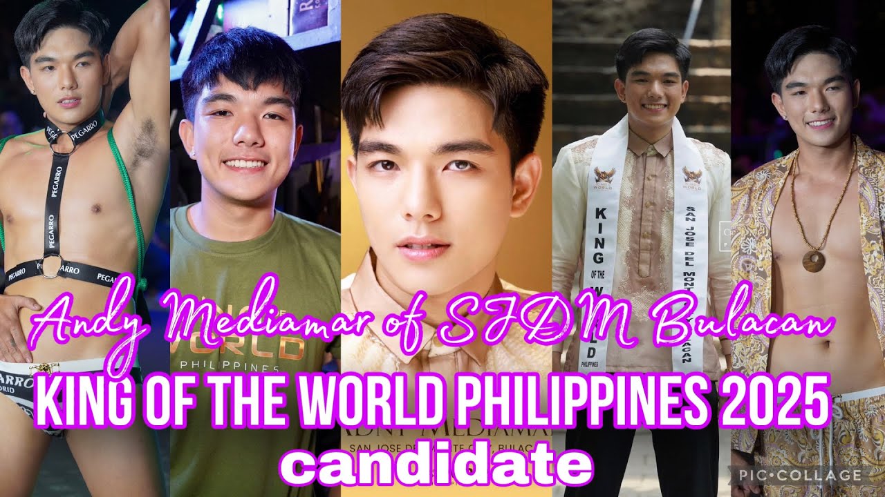 Andy Mediamar | King of the World Philippines 2025 Candidate from San Jose Del Monte, Bulacan ...