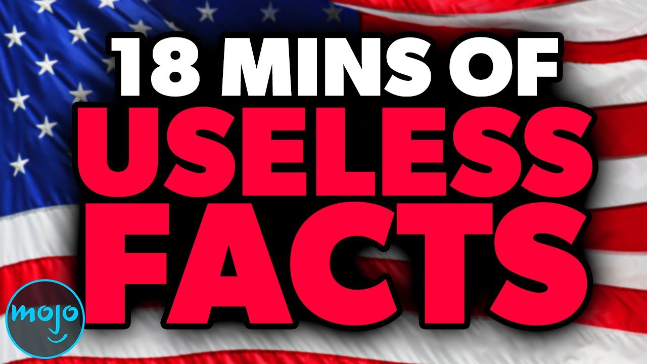Top 100 Useless Facts About America - YouTube