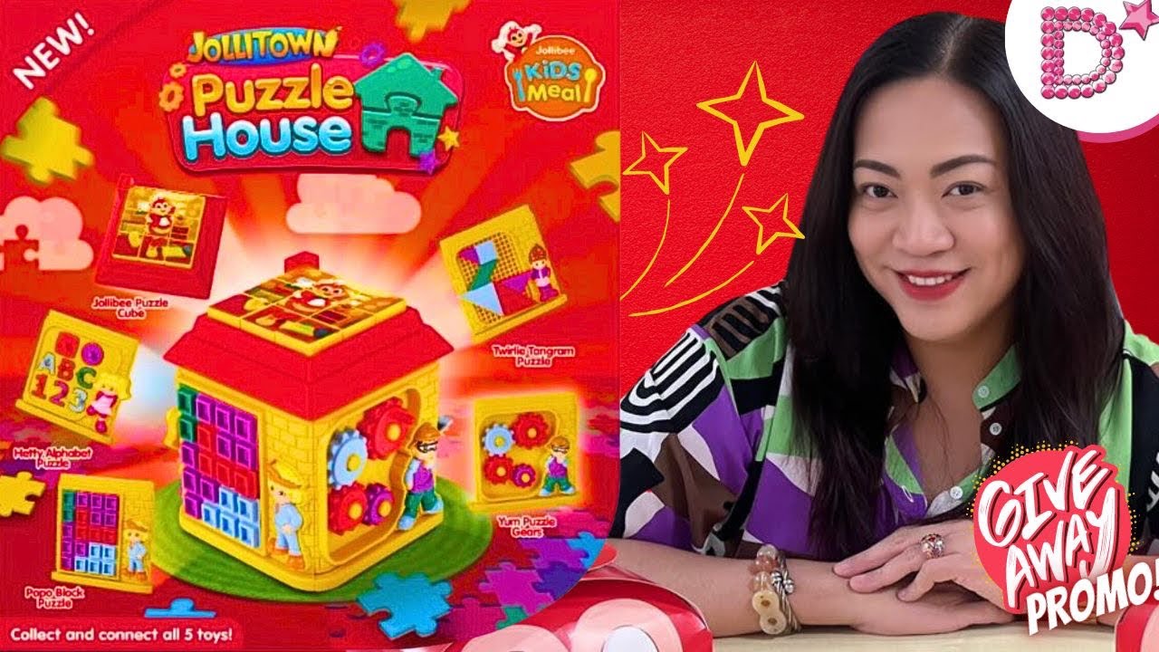 Jolly Kiddie Meal: Jollytown Puzzle House (July 2023) - YouTube