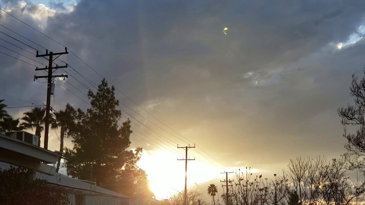 Coming Storm Sunset (Part One) - YouTube