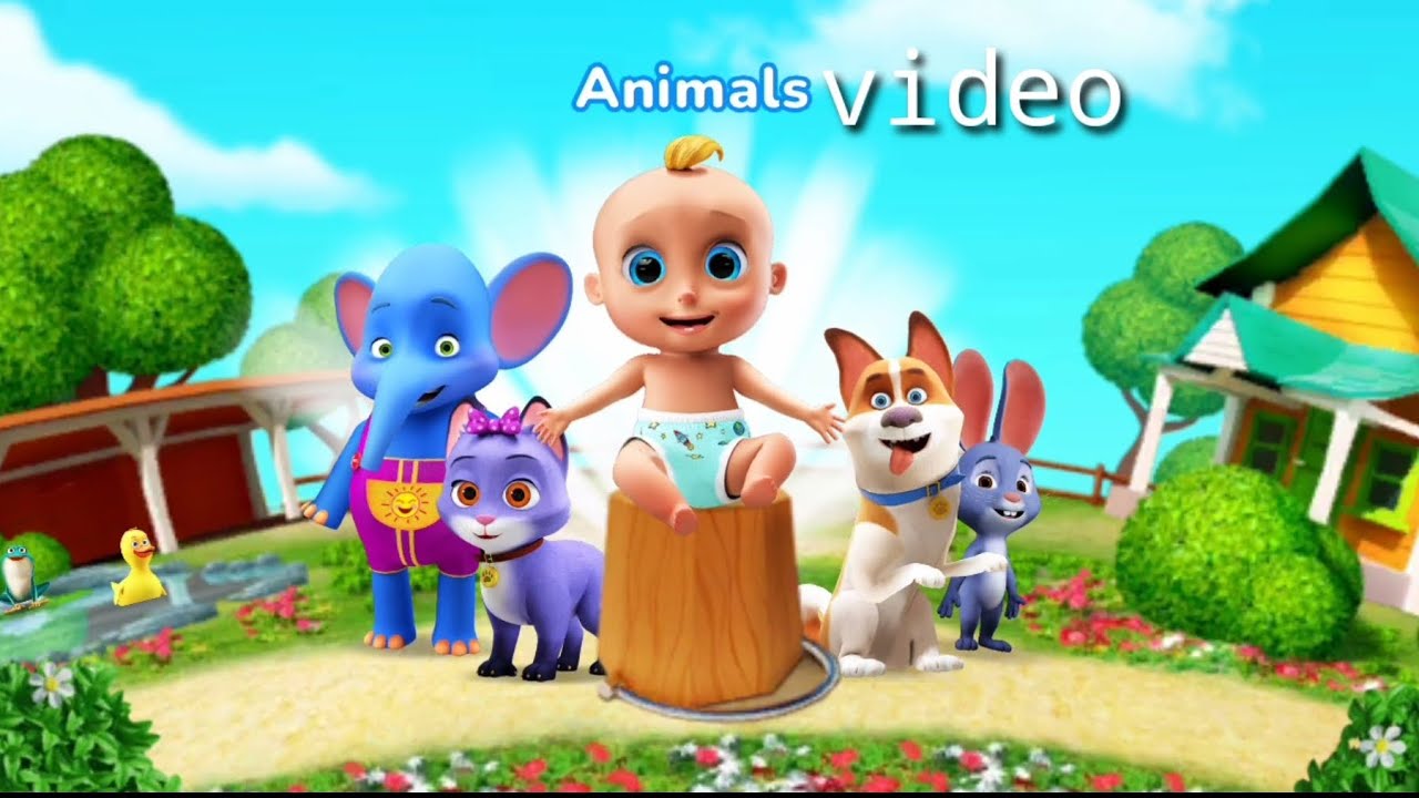 How to Academy Looloo games video Animal name elephant,dog, rabbitt.. # ...