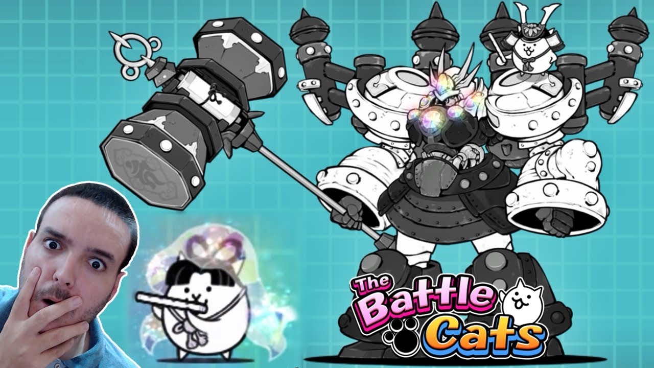 THE BATTLE CATS #199 - A LEGEND RARE USHIWAKAMARU E O COLOSSAL BENKEI - YouTube