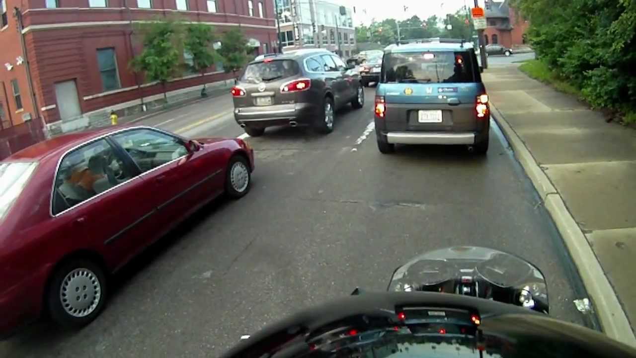 GoPro Motorcycle Commute to Work - YouTube