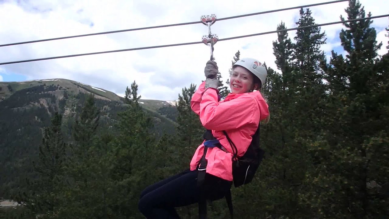 Sydney Filming Iris on Zipline - YouTube